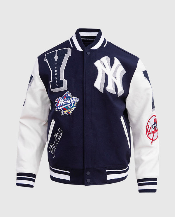 MLB New York Yankees Men's Blue Varsity Jacket